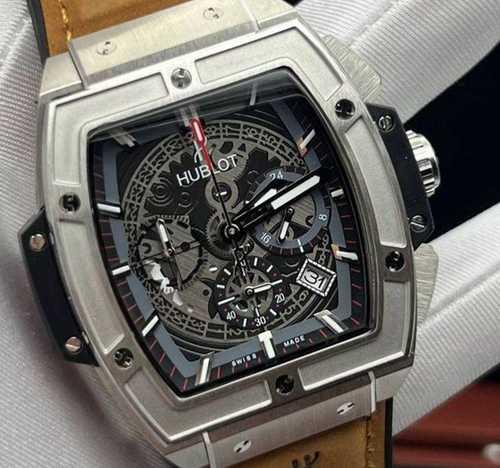 Мужские часы hublot spirit OF BIG bang Senna Champ