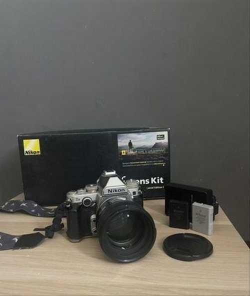 Фотокамера nikon df + объектив sigma 85mm f1.4