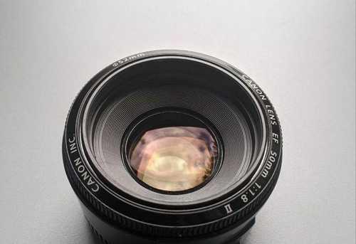 Canon ef 50mm f1.8 II