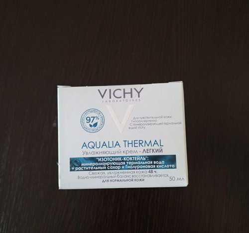 Vichy aqualia thermal лёгкий увлажняющий крем 50мл