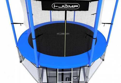 Батут I-jump Classic с внутренней сеткой 12ft (bl