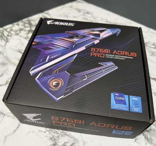 Новая gigabyte B760I aorus PRO DDR5