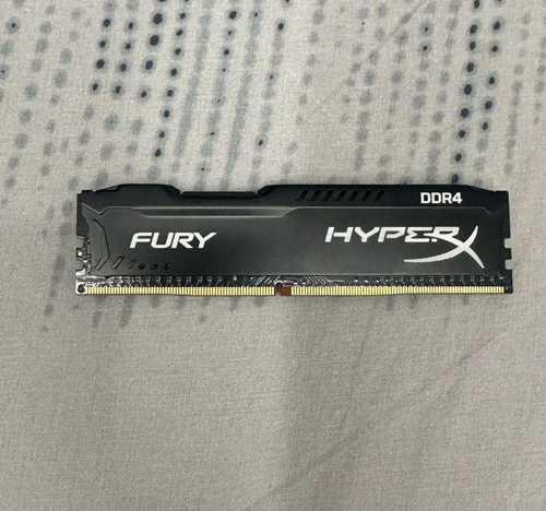 Оперативная память ddr4 4 gb kingston hyper x