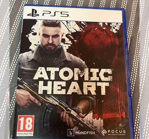 Atomic Heart ps5 диск