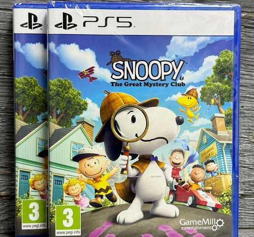 Игра Snoopy & The Great Mystery Club (PS5) NEW