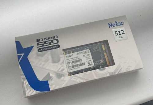 SSD Netac msata 512 гб