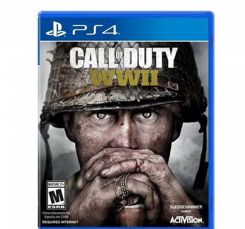 Игра Call of Duty: wwii (PS4) б/у, Полностью Русск