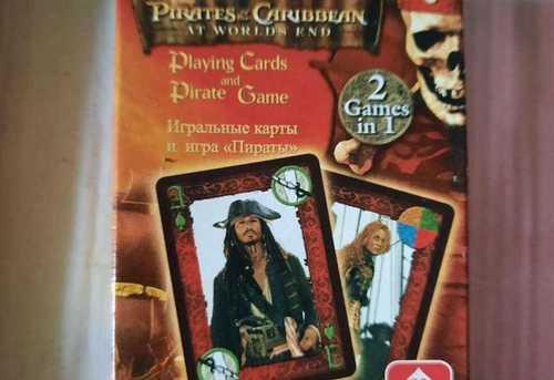 Настольная игра "Пираты " и игральные карты