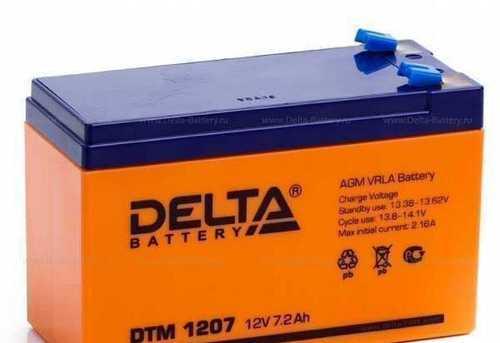 Аккумуляторная батарея Delta DTM 1207 12V / 7.2Ah