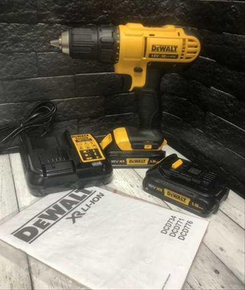 Шуруповерт dewalt DCD771