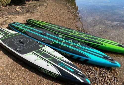 Сап борд доска sup board black cat 12.6