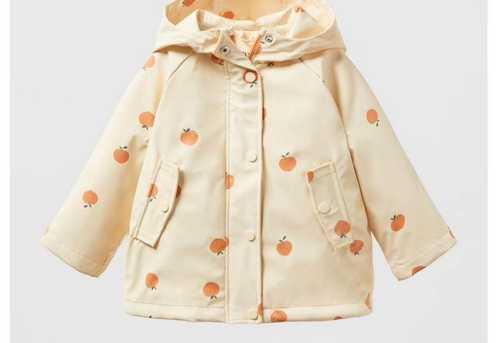 Новая куртка-дождевик для девочки zara kids 86