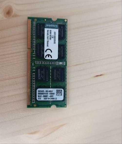 Оперативная память DDR3 Kingston 8 гб