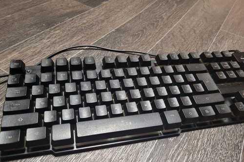 Игровая клавиатура с подсветкой Oklick