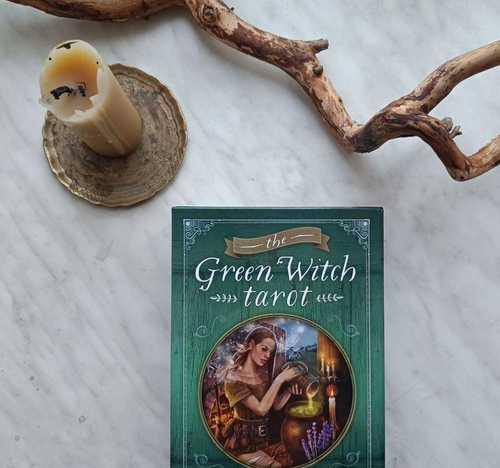 Green Witch Tarot Llewellyn Английский