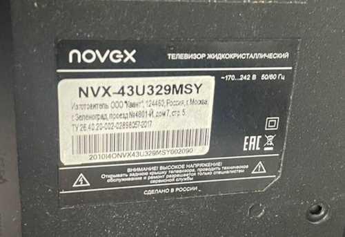 Телевизор novex nvx-43u329msy