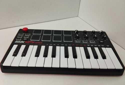 Midi клавиатура akai professional mpk mini