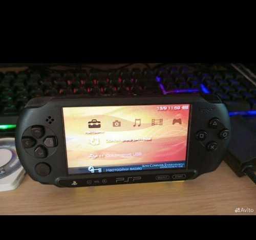 Sony PSP e1008 street 32 гб