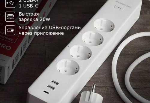 Умный удлинитель EKF Connect PRO Wi-Fi RCE-2-WF