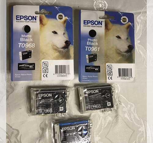 Оригинальные картриджи для принтера epson R2880