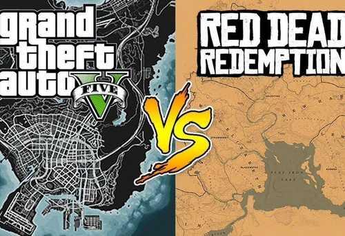 Red dead redemption 2 & GTA 5