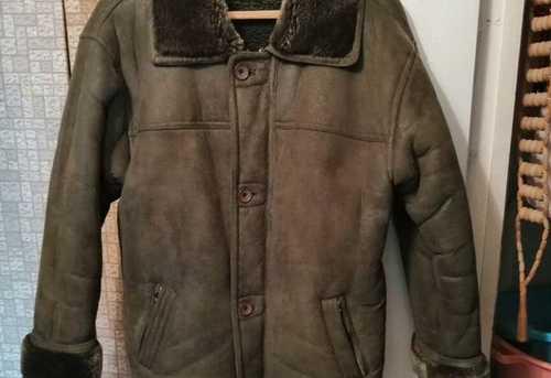 Куртка дубленка зимняя разм.48 - 50