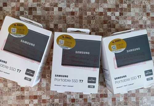 Samsung Portable SSD T7 1TB Новый