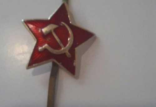 Значок кокарда Звезда СССР