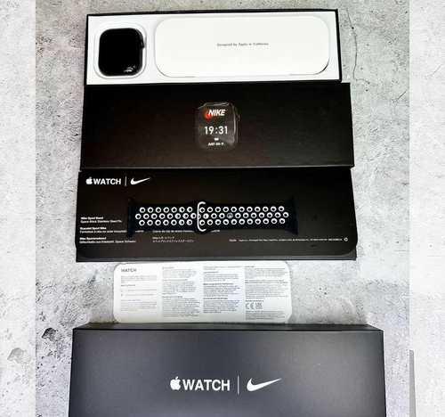 Часы apple watch 10 x nike