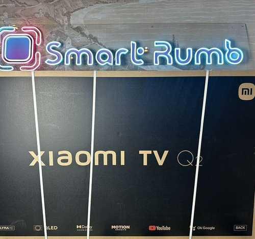 Телевизор Xiaomi Mi tv 65 Q2 RU чек/гарантия