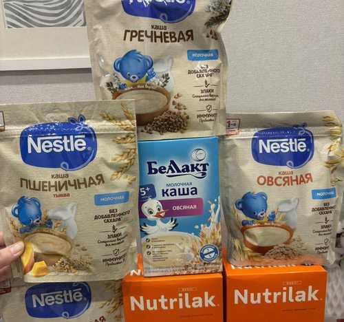 Смесь Nutrilak 3, Детские каши Nestle