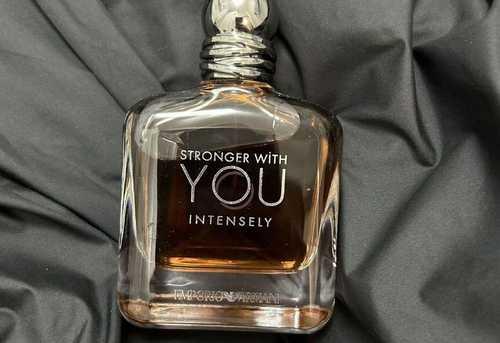 Духи armani stronger with you intensely