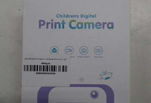 Детский фотоаппарат с мгновенной печатью Q5