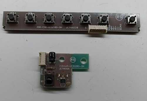 Кнопки и ик- порт для dexp F40D7200E