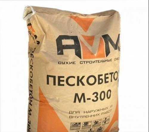 Пескобетон М300, сухие смеси, цемент