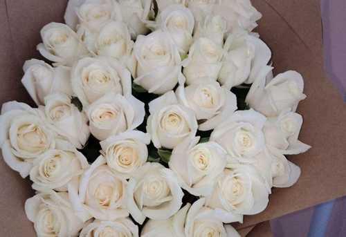 Букет из 31-ой белой розы