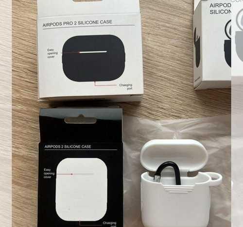 Чехол для наушников Airpods и Airpods Pro 2