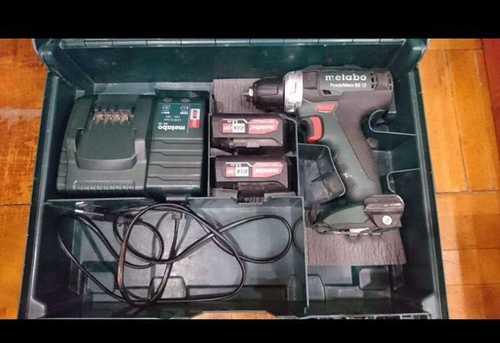 Шуруповерт metabo powermaxx bs 12