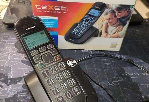 Кнопочный беспроводной телефон Texet TX-D8405A