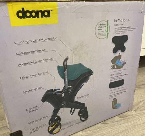 Коляска автокресло doona plus