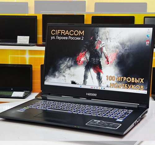 Игровой ноутбук 17.3''144Hz i7 9750h 16GB 1660Ti