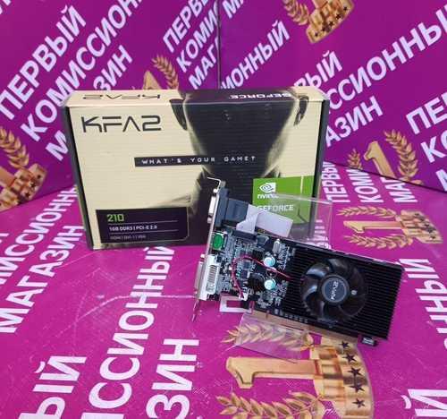 Видеокарта KFA2 21GGF4HI00NK GeForce 210 1 Гб