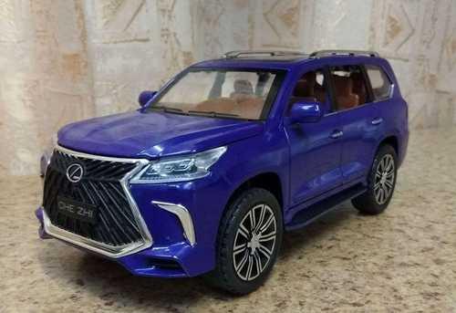 Модель автомобиля lexus LX 570 из металла 1:24