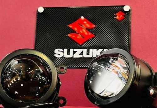 Cвeтодиoдные противoтуманные фары c линзой suzuki
