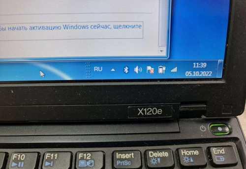 Ноутбук lenovo thinkpad X120E