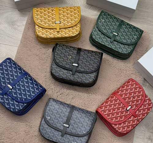 Сумка гоярд Goyard в коробке разных цветов