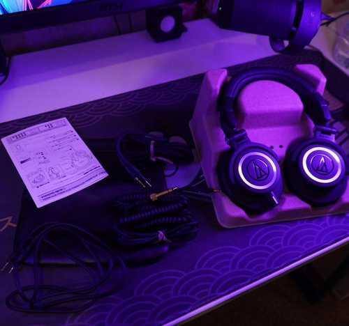 Наушники Audio Technica ATH M50X (новые)