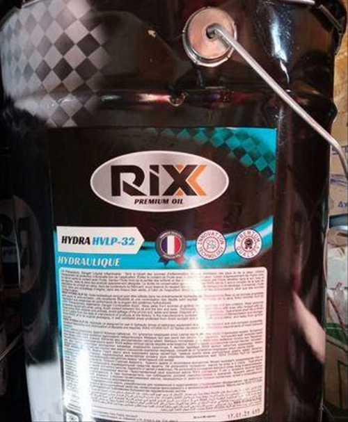 Гидравлическое масло rixx hydra 32