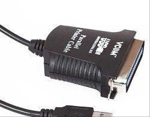 Vcom VUS7052 Кабель-адаптер USB A (вилка) - LPT (п