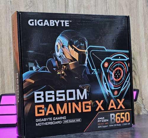 Материнская плата AM5 Gigabyte B650M Gaming X AX